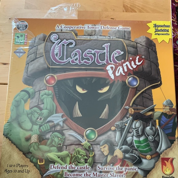 Fireside Games | Games | Castle Panic Board Game Vintage First Edition ...